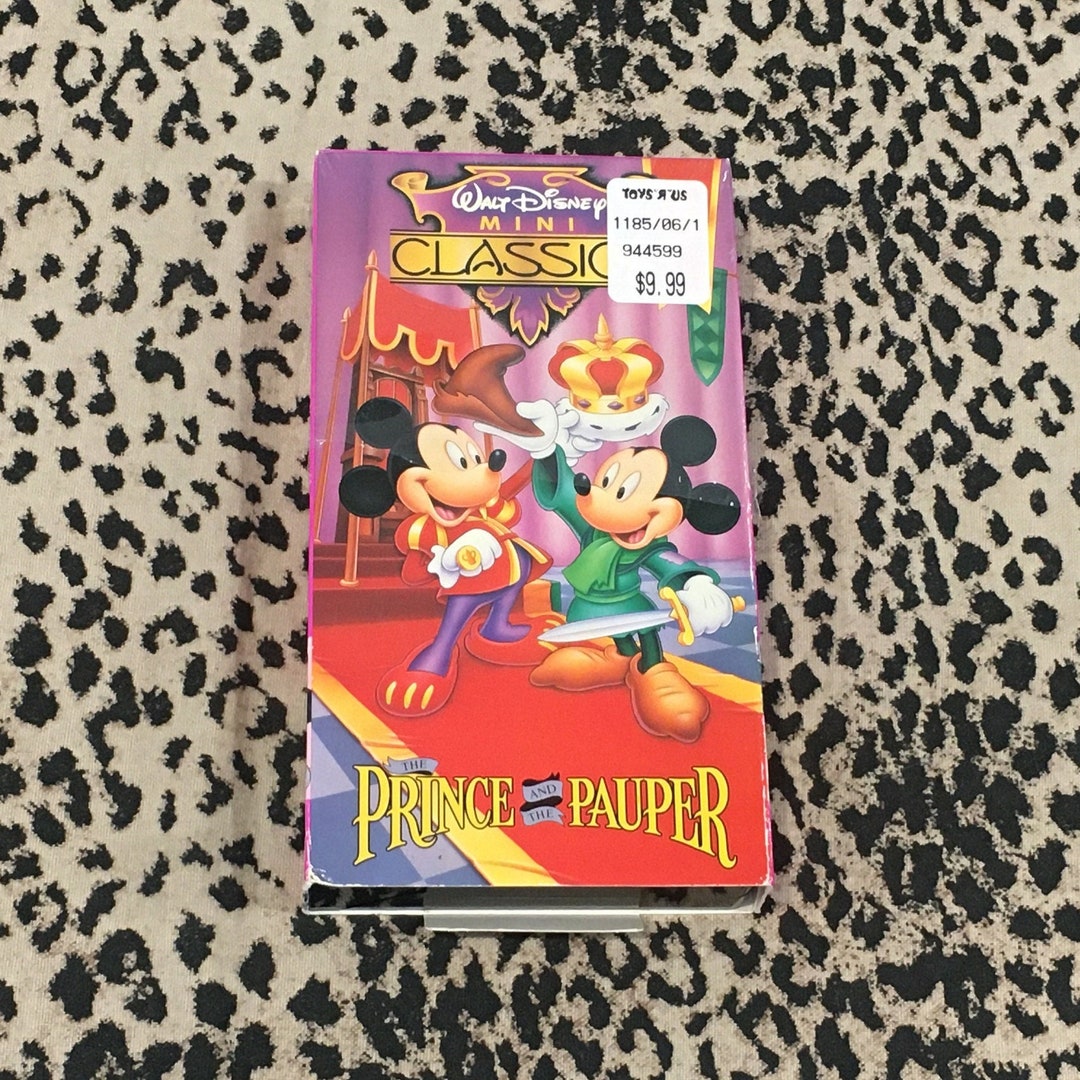 Walt Disney Mini Classics: the Prince and the Pauper [VHS] Excellent ...