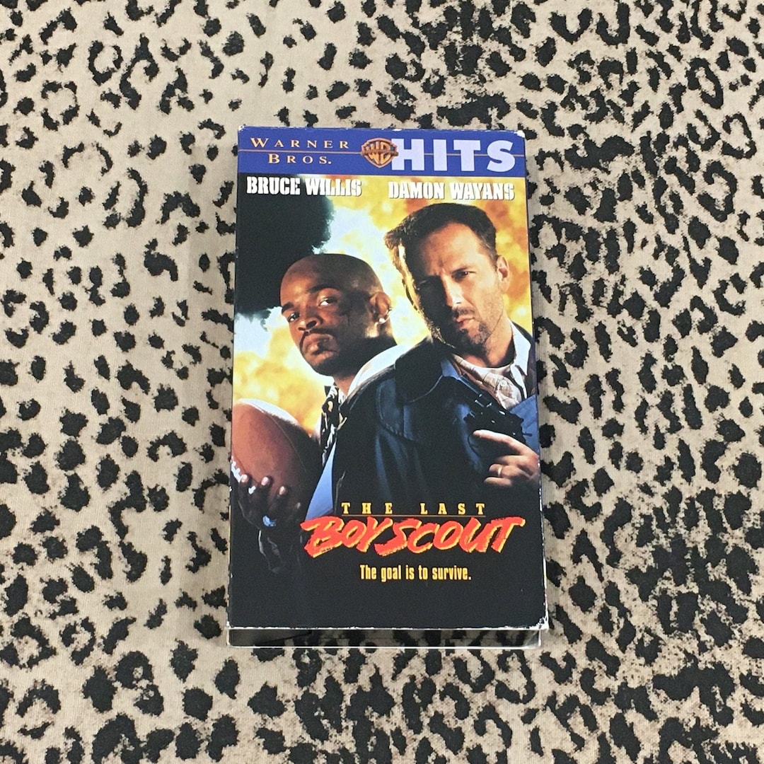 The Last Boyscout [VHS] Bruce Willis Damon Wayans Action Movie 90's ...