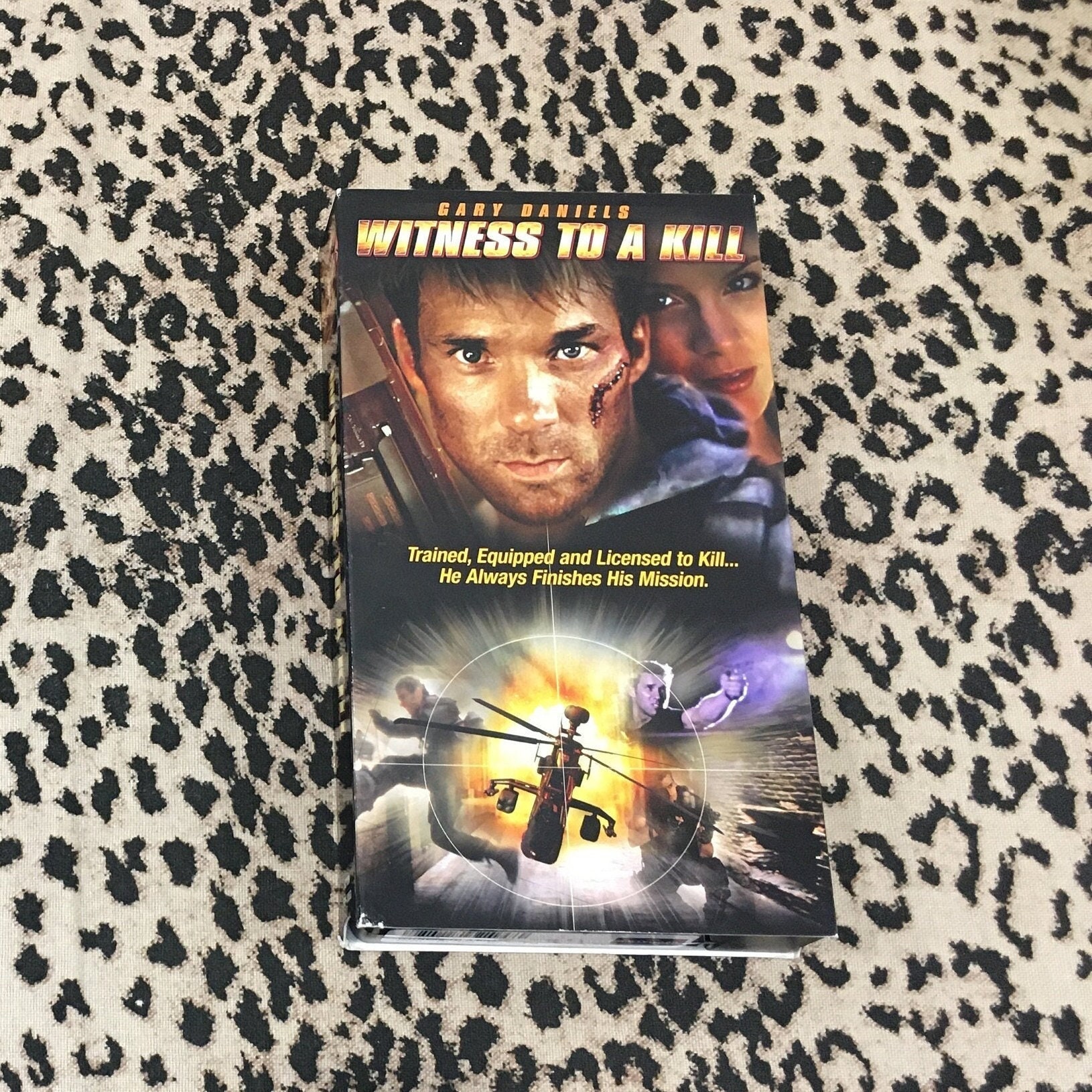 Witness to A Kill VHS Early 2000's Action Movie B Movie | Etsy