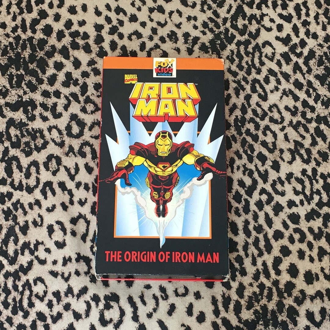 Iron Man : the Origin of Iron Man VHS Marvel Video Vintage VHS Tape ...