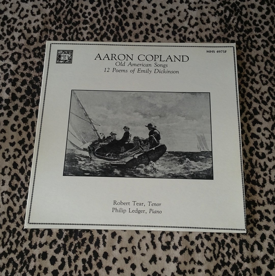 Aaron Copland, Robert Tear, Philip Ledger "old American Songs / 12 ...