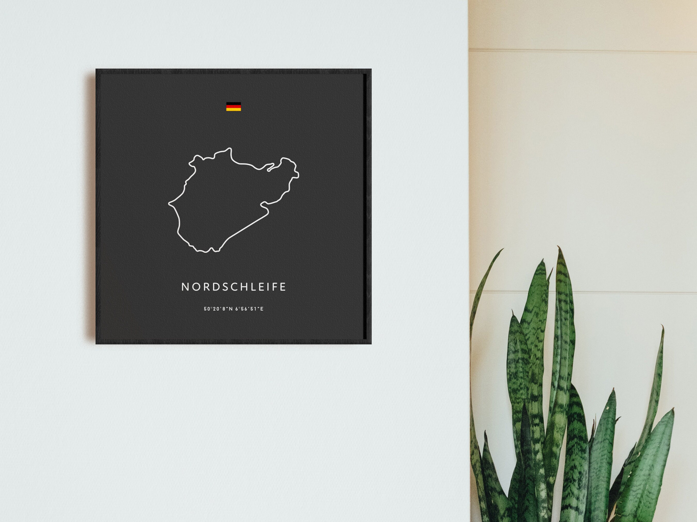 Nurburgring Nordschleife Layout Wall Art, Poster, F1 Formula 1 Track ...