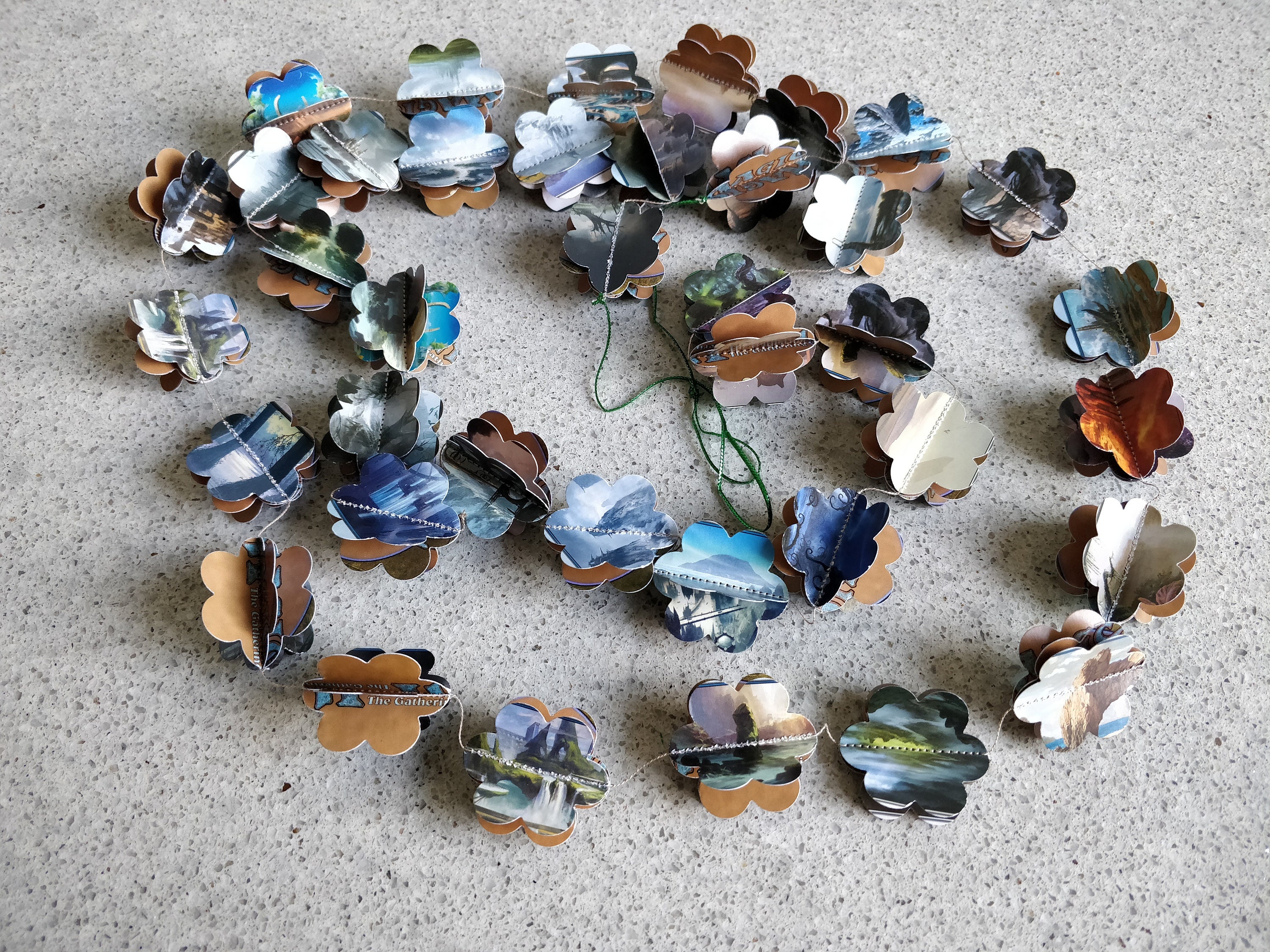 3D Cardstock MTG Garland/3d Cardstock Magic the Gathering - Etsy UK