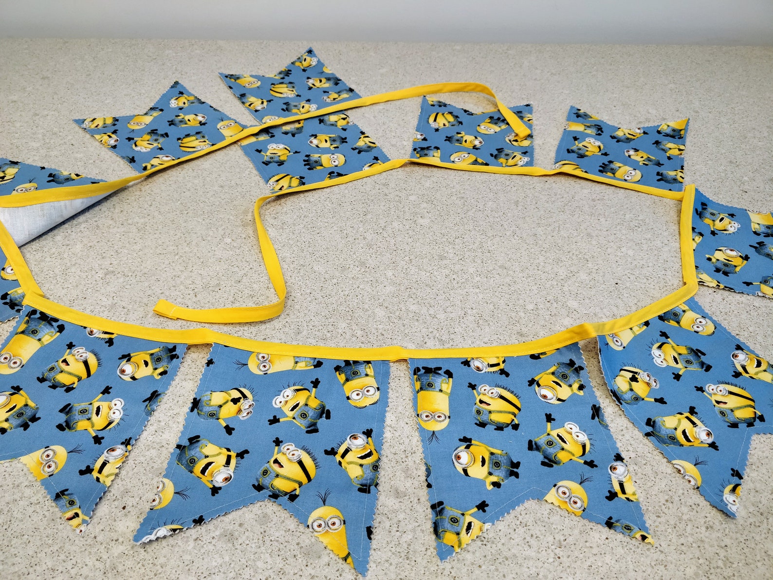 12 Flags Minions Double Sided Garland Quality Organic | Etsy