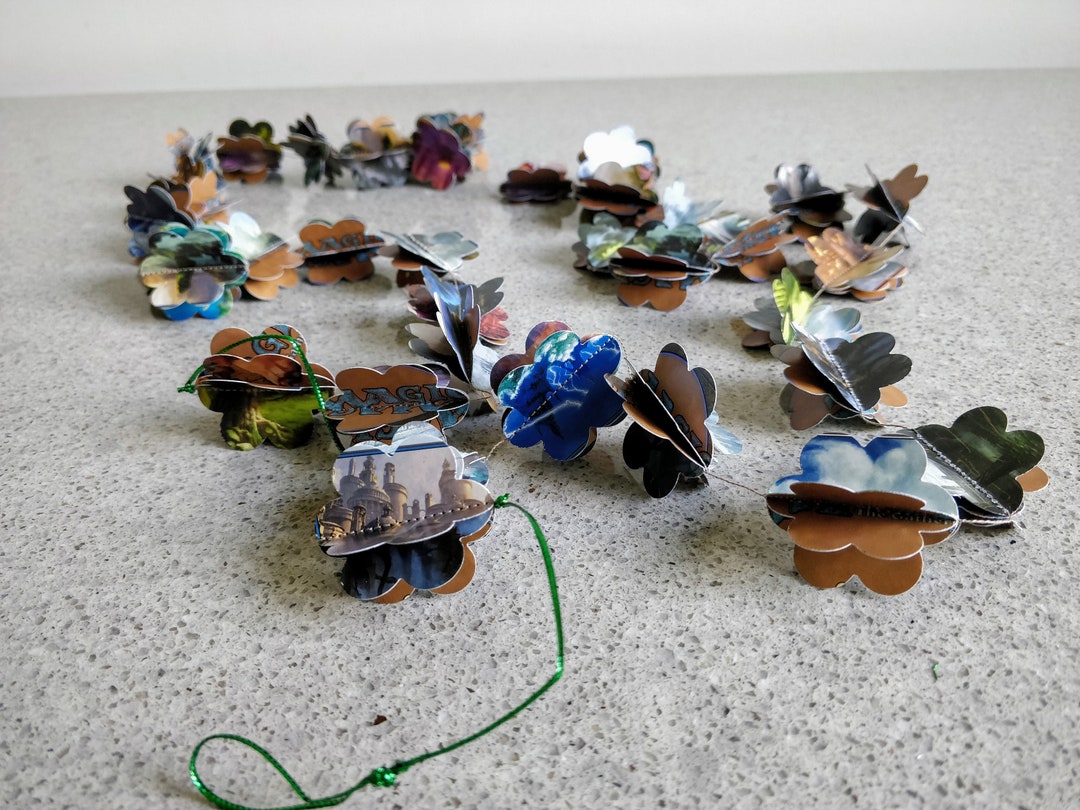 3D Cardstock MTG Garland/3d Cardstock Magic the Gathering Party ...