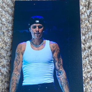 Justin Bieber Justice Tour 4x6 Prints - Etsy
