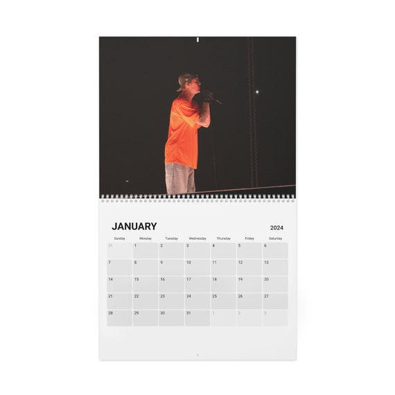 Justin Bieber 2024 Calendar Pictures July