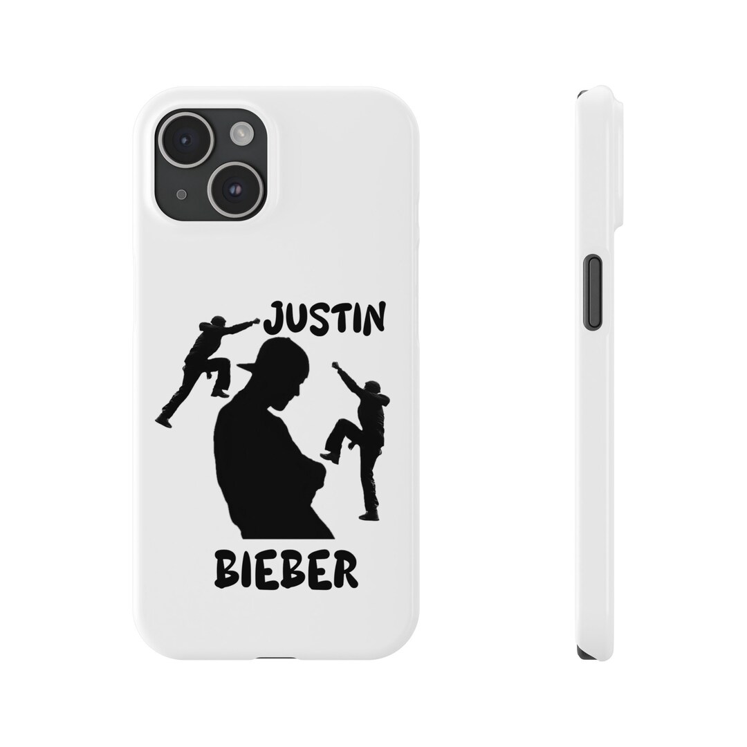 Justin Bieber Silhouette Slim Phone Case - Etsy