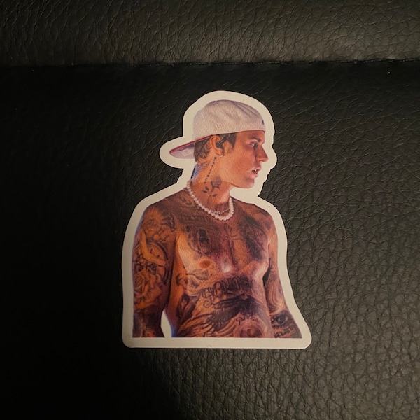 Justin Bieber Decal - Etsy