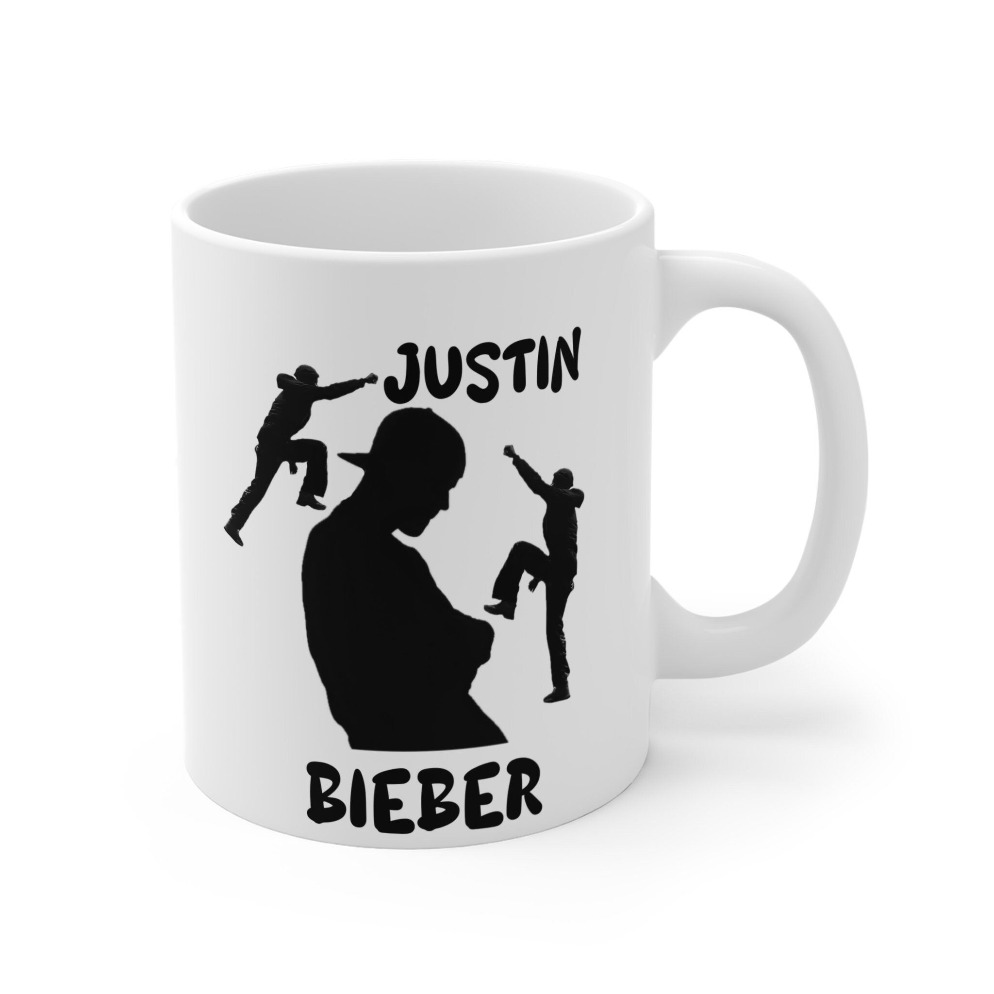Justin Bieber Silhouette Design Mug 11oz - Etsy