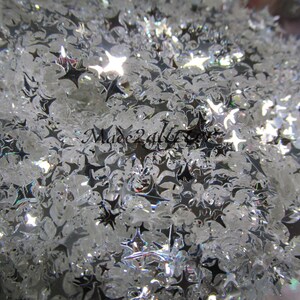 Four Point Sparkle Stars Nail Art Shape Spangles Sequins | Etsy