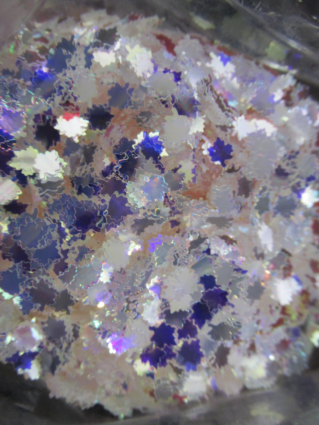 Glitter Nail Art Leaf Shape Spangles Sequins - Etsy