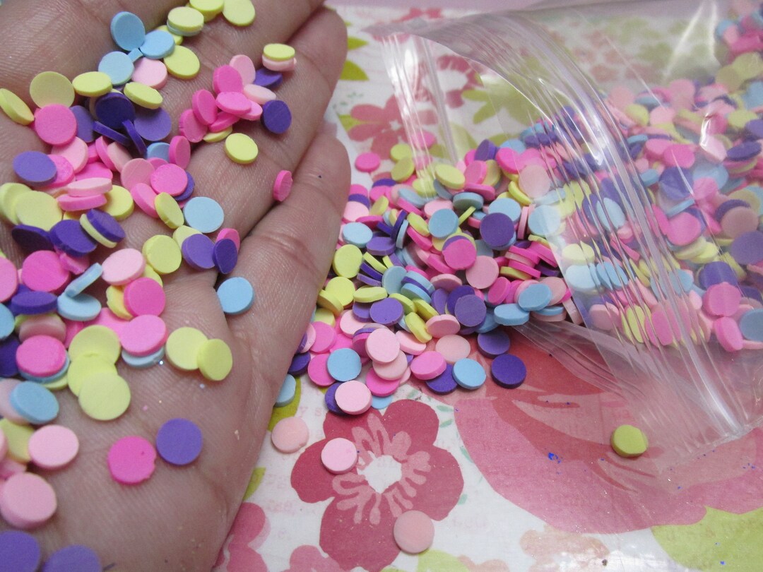 Polymer Clay Fimo Candy Slices Easter Sprinkles Tumblers Slime Nail Art ...