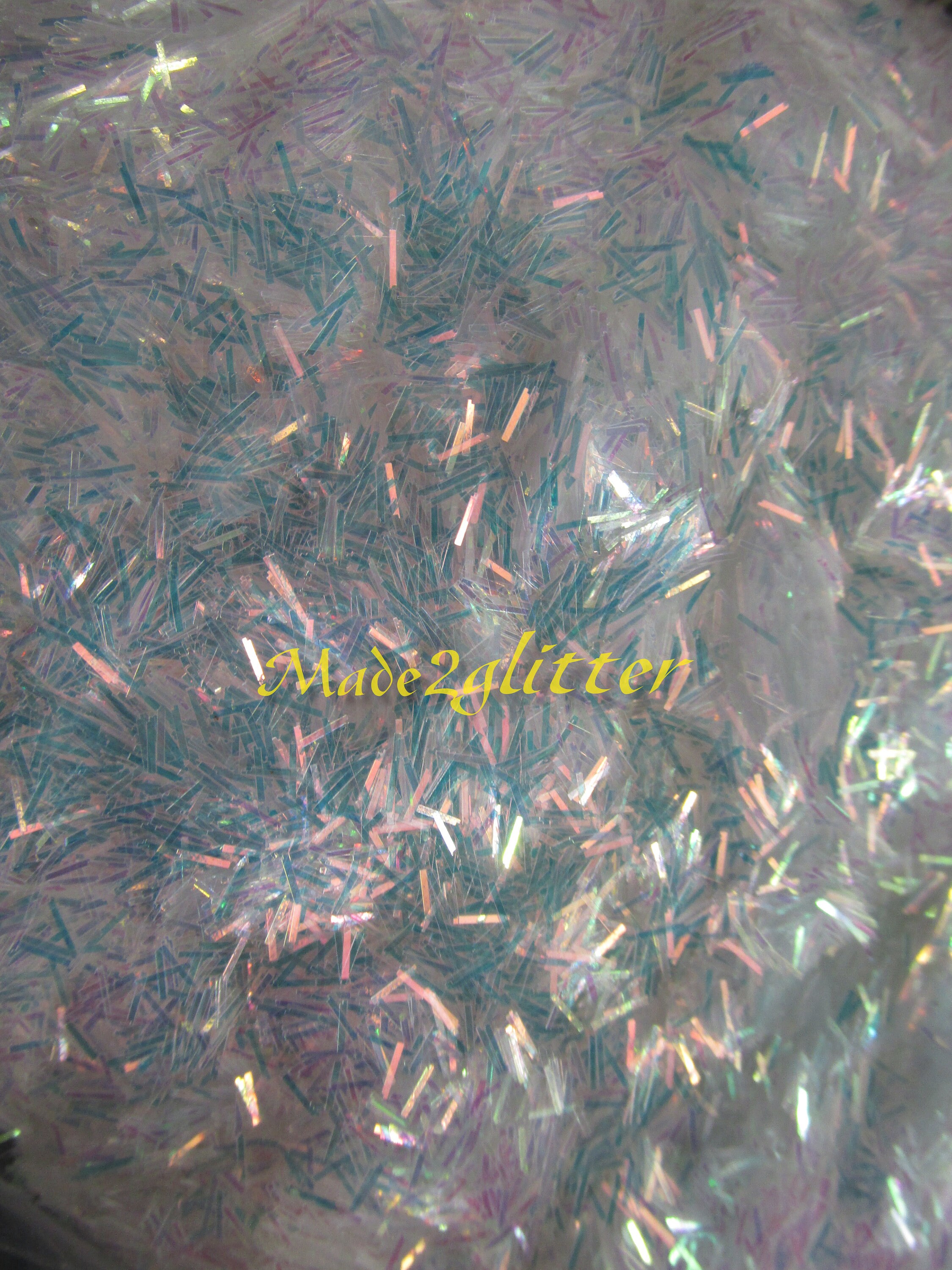 Fantasy iridescent Tinsel strip bars | Etsy