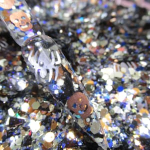 Halloween Glitter Mix Spiders Skulls Bats Ghosts Cufflinks Pumpkins ...