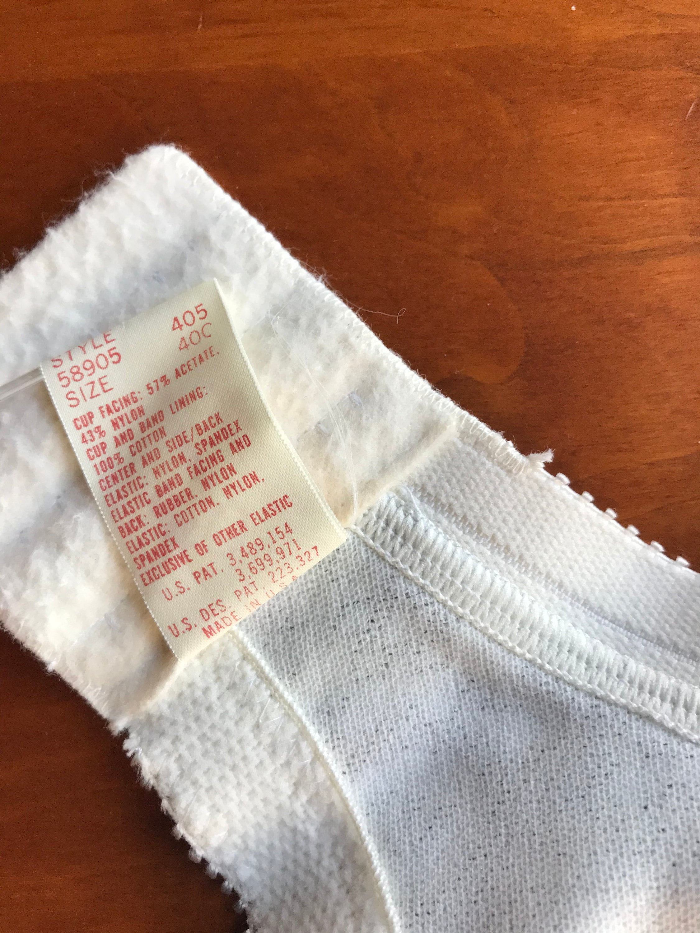 Vintage Sears Perma Prest Bra / Size 40C / Lingerie / Lace Bra - Etsy