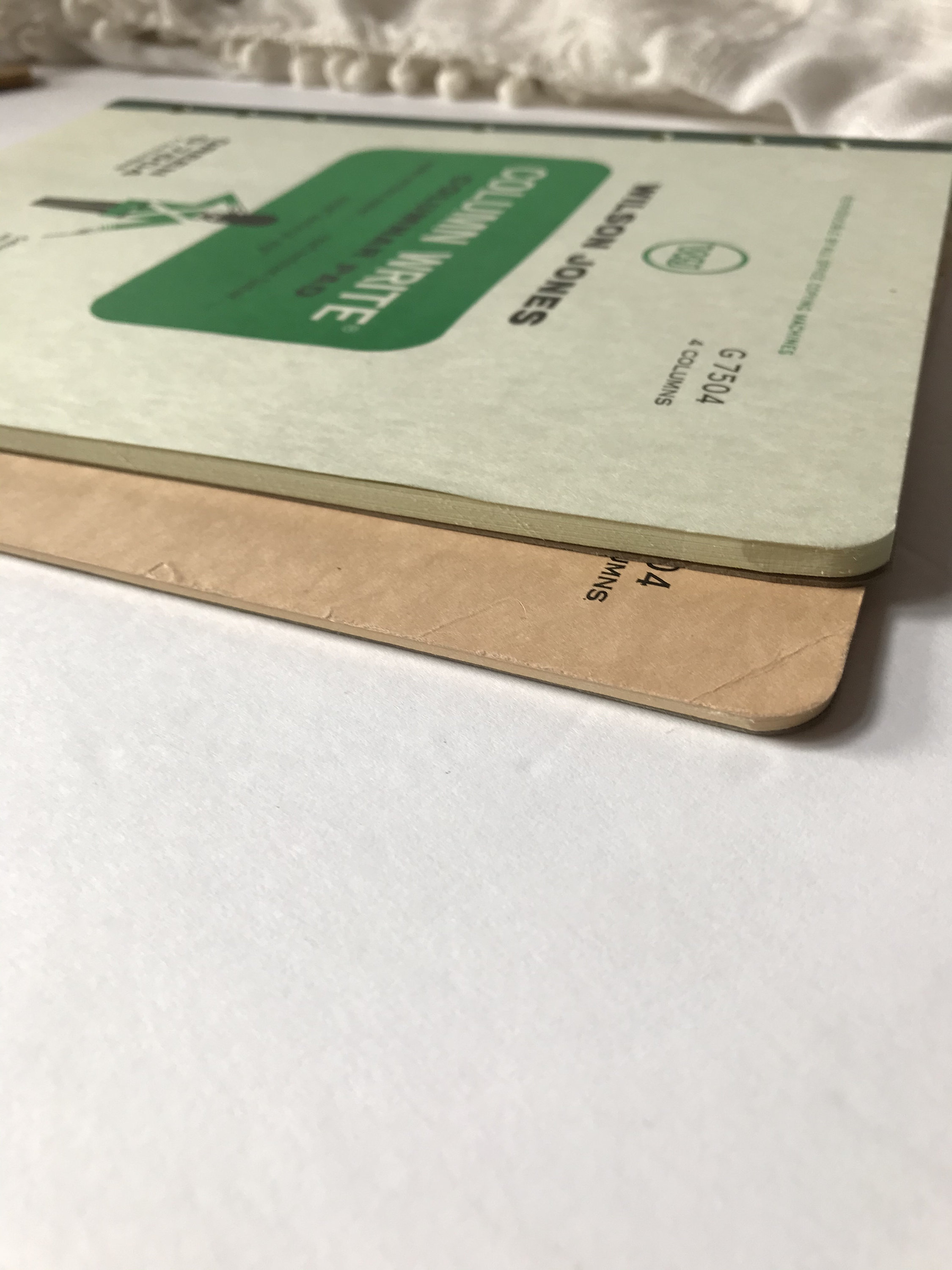 Vintage Wilson Jones Columnar Pad for Ring Binders / Set of 2 / Office ...