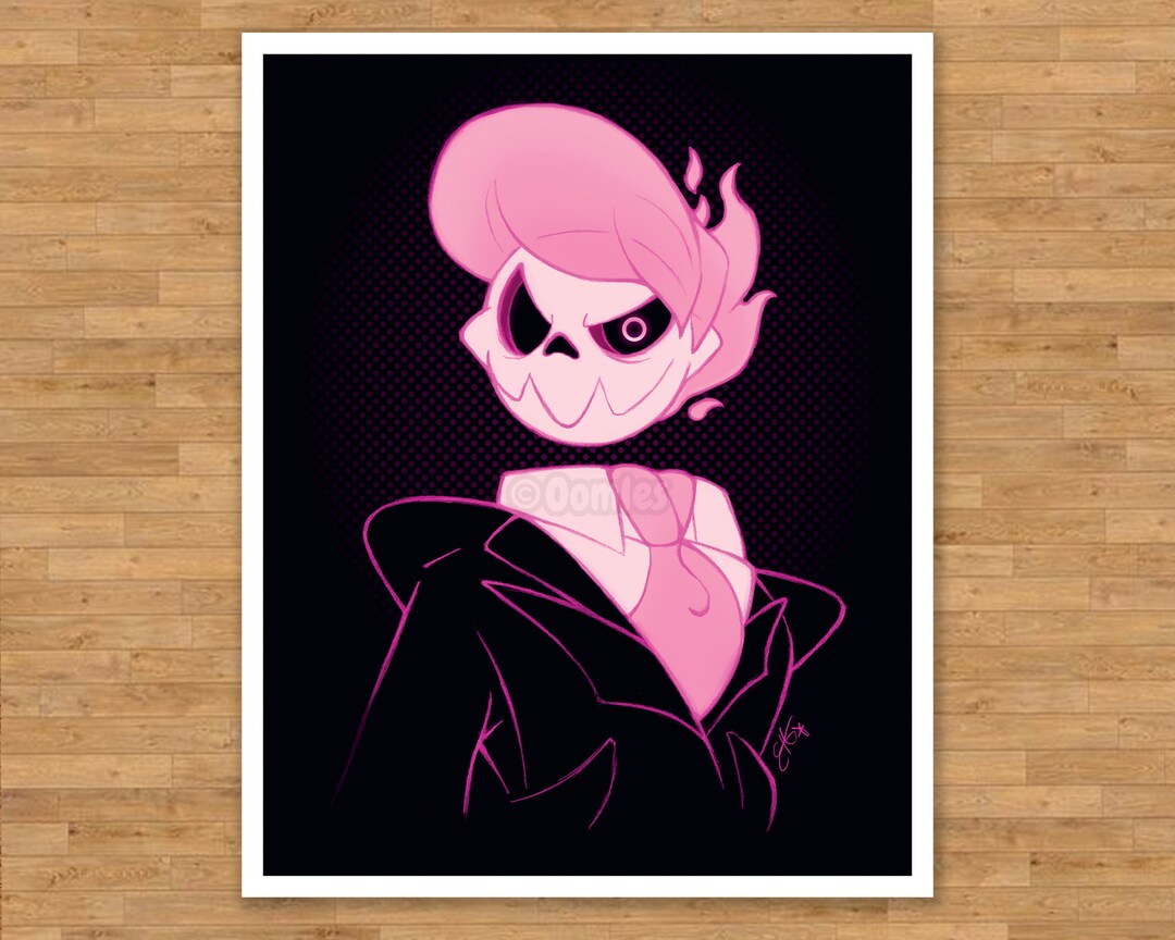 8x10 Mystery Skulls Animated Lewis Print - Etsy