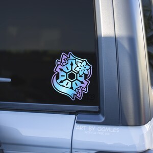 PMD Time Gear Holo Vinyl Decal - Etsy