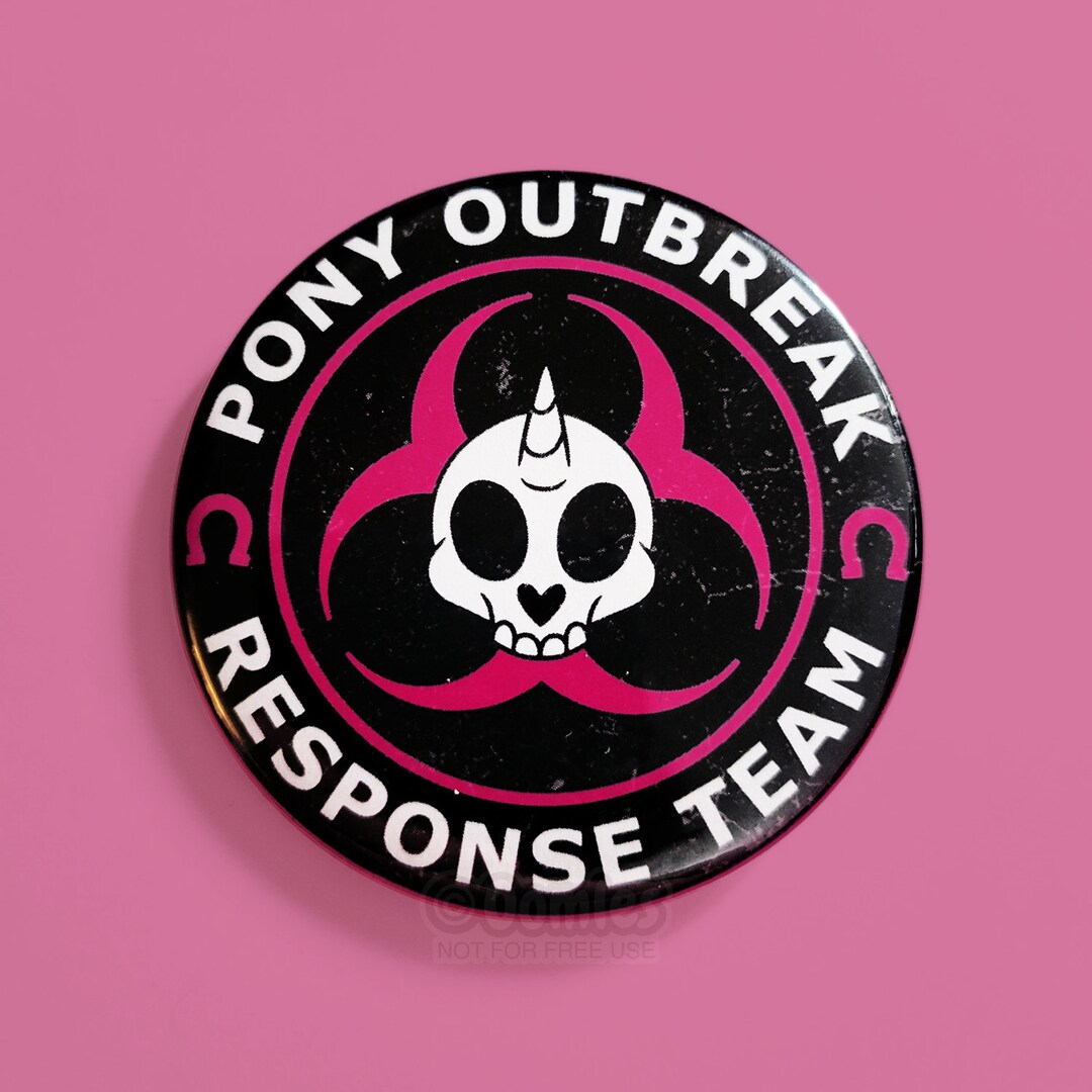 MLP Infection AU 2.25" Pinback Button - Etsy