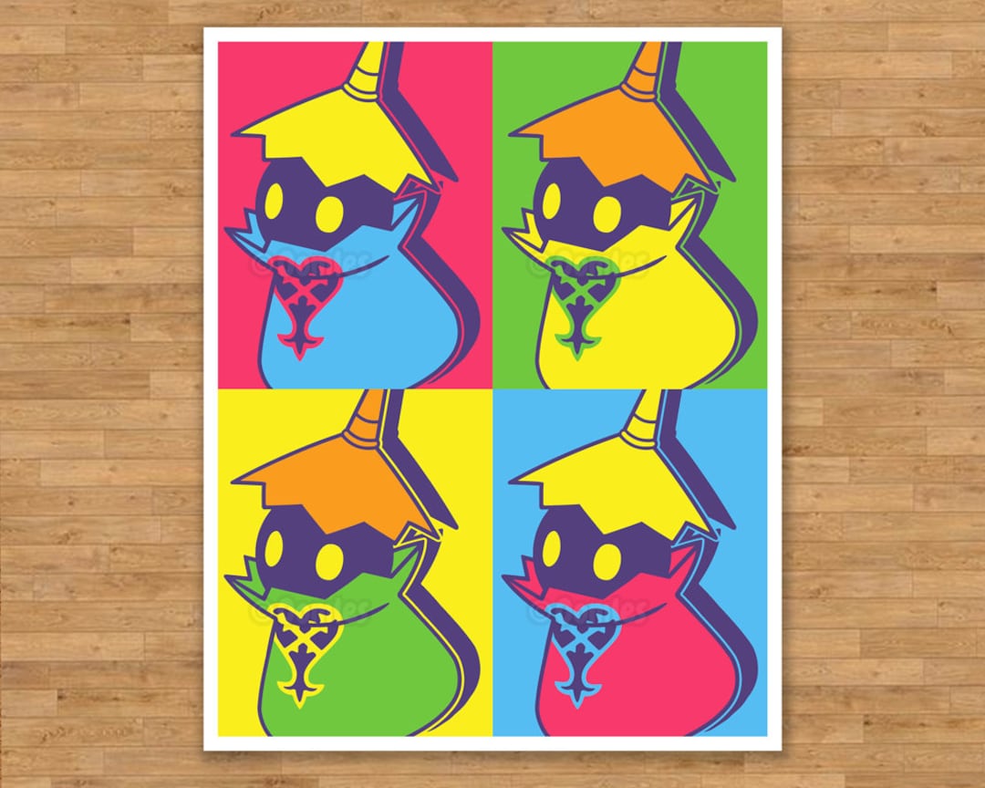 8x10" / 4x5" Pop Heartless Print - Etsy