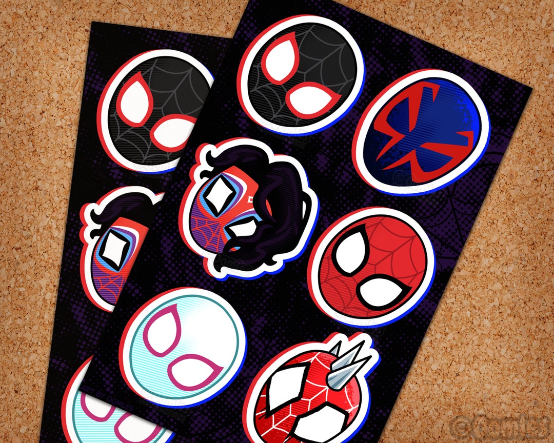 Spidey Friends Sticker Sheet - Etsy