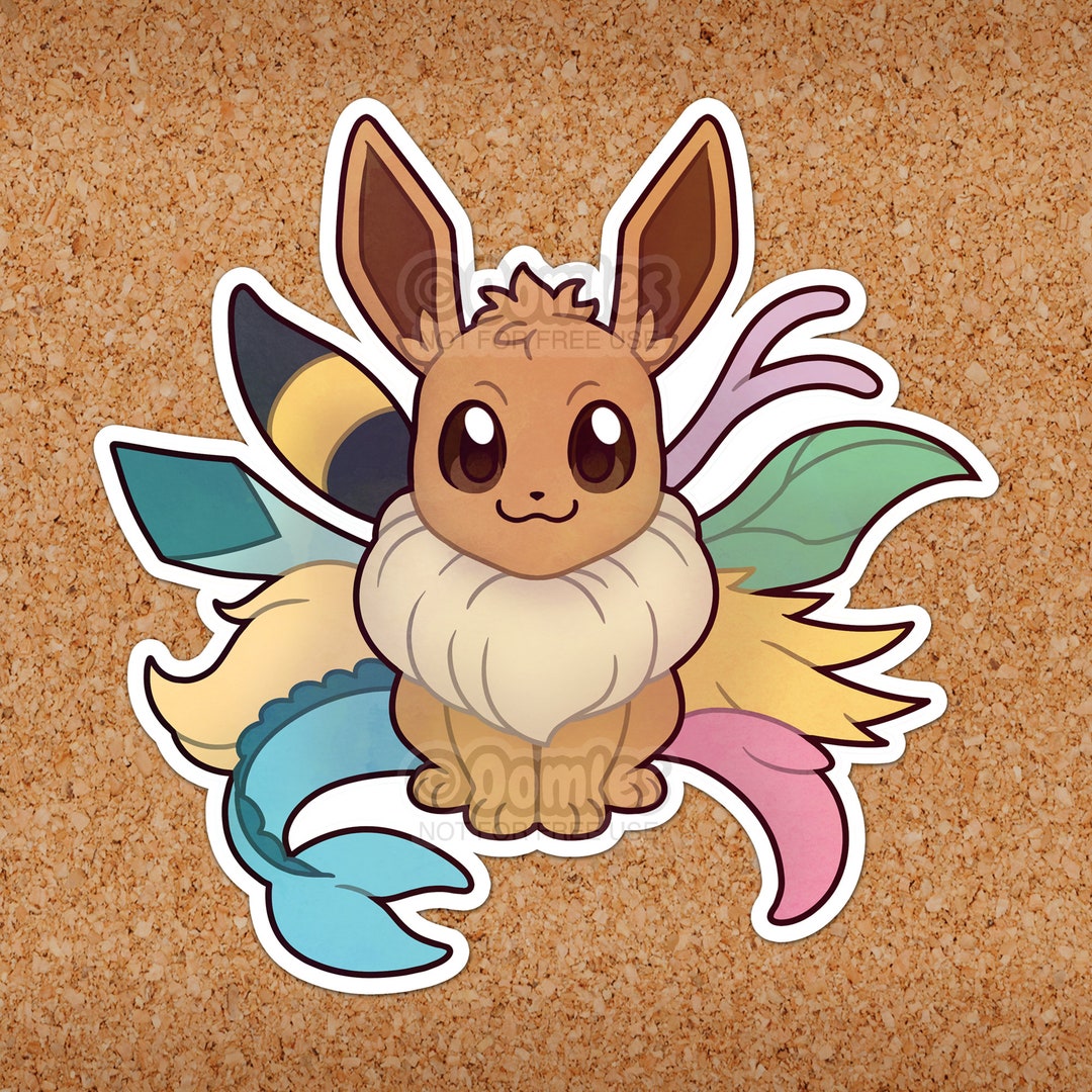 Limitless Potential Eeveelution Sticker - Etsy