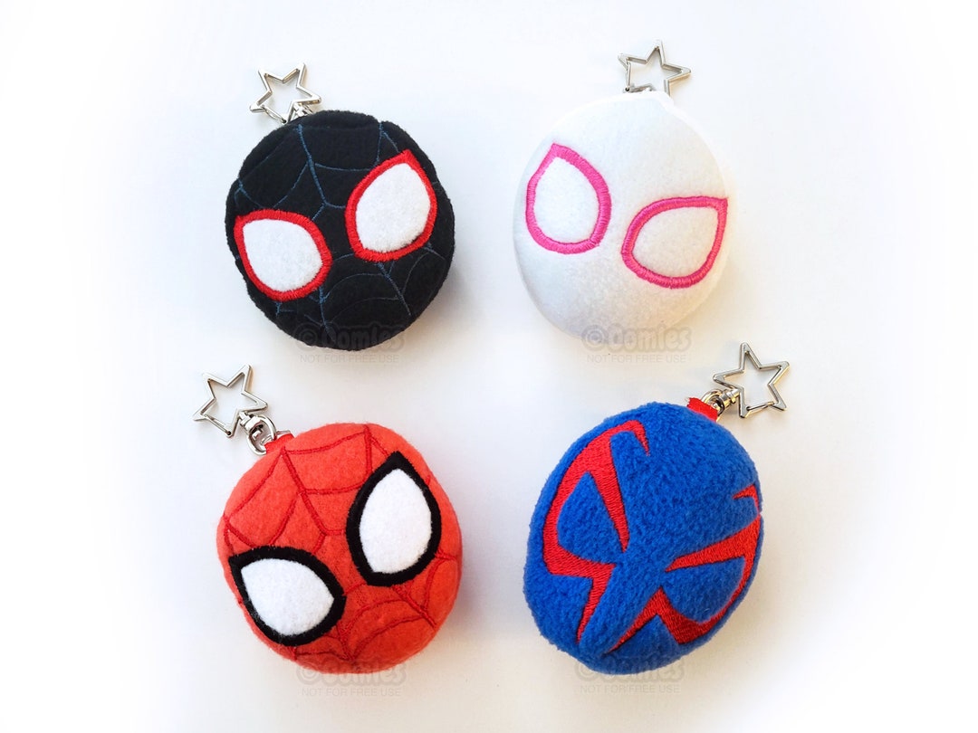 Handmade Spidey Friend Plush Keychains - Etsy