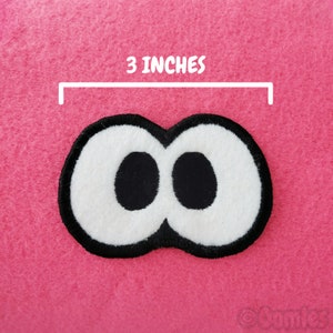 Toony Eyes Iron on Patch - Etsy