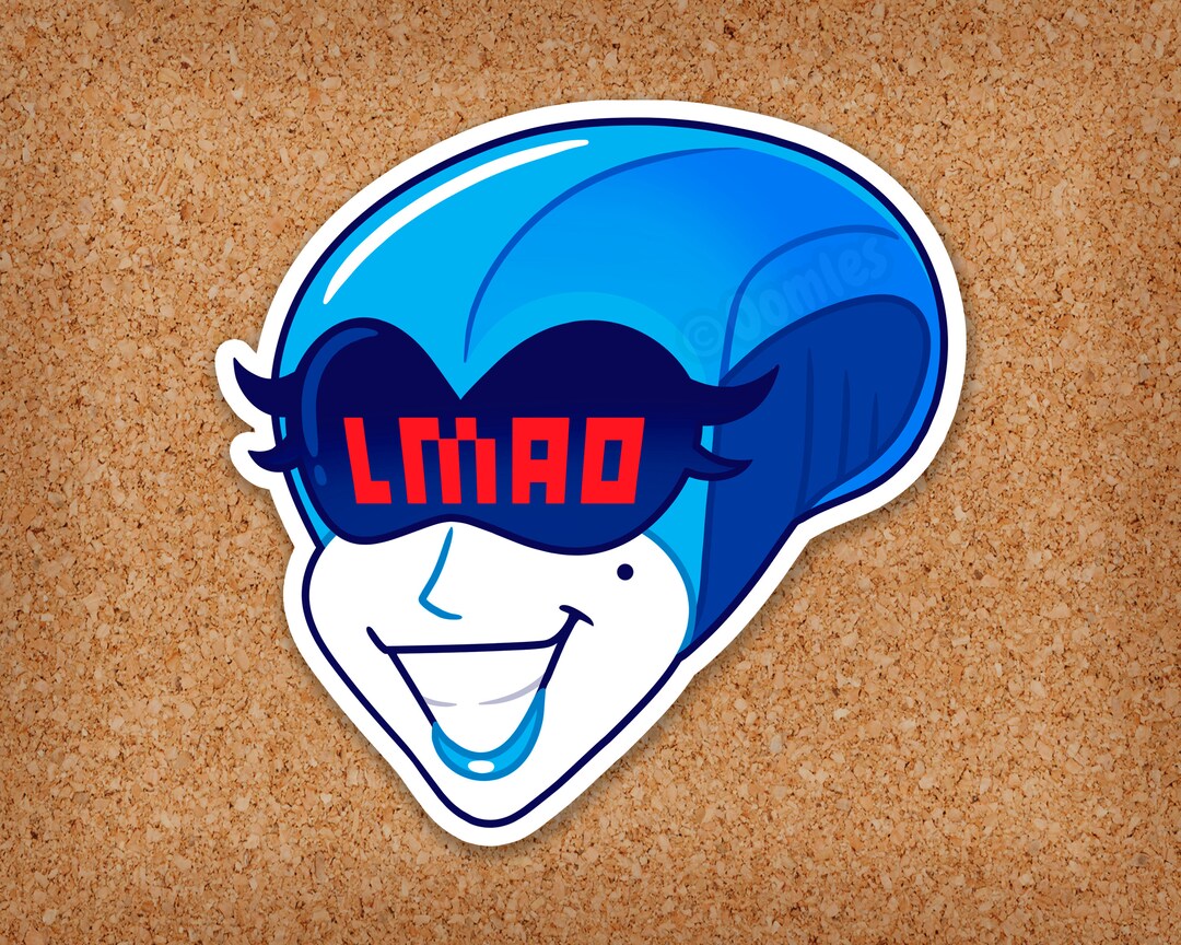 Deltarune Queen Lmao Sticker - Etsy