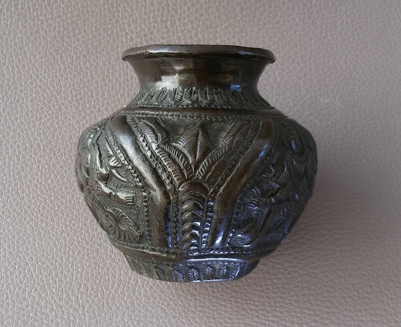 Bronze Lota Pot Cermonial Pot Religious Item Ablutions - Etsy