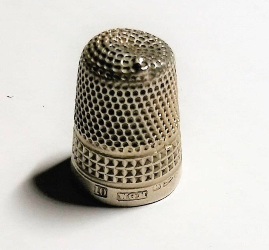Sterling Vintage Thimble Walter & George Myers of Birmingham England - Etsy