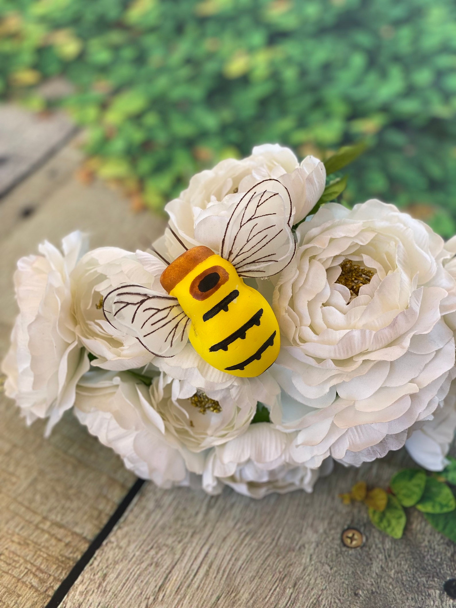 12 Jumbo 4 Realistic Artificial Bumble Bees | Etsy