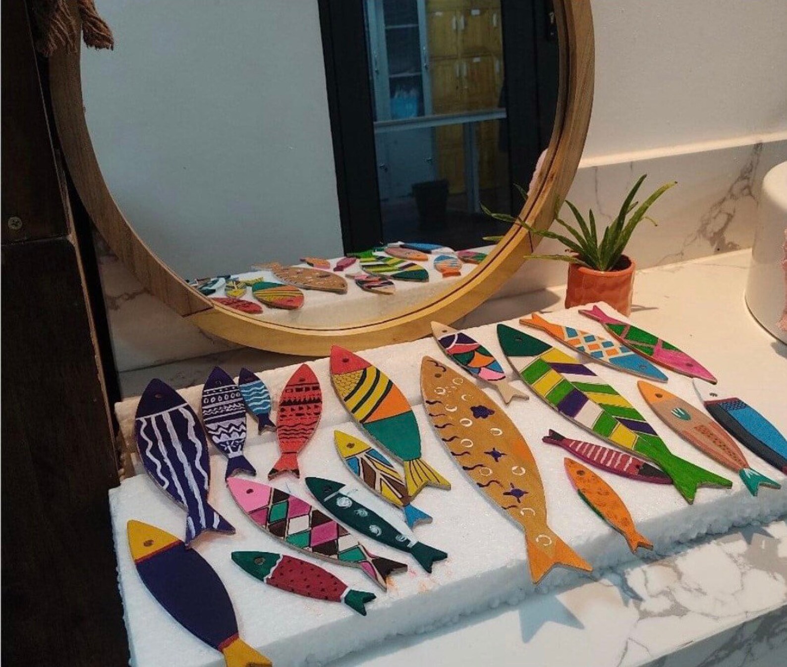 Set of 10 Unfinished Wooden Fish Natural Wood Fish Toys Art - Etsy