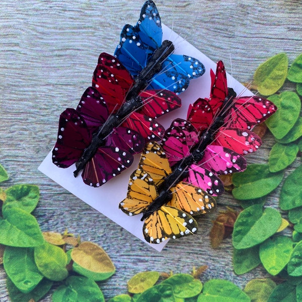 Fake Butterflies - Etsy