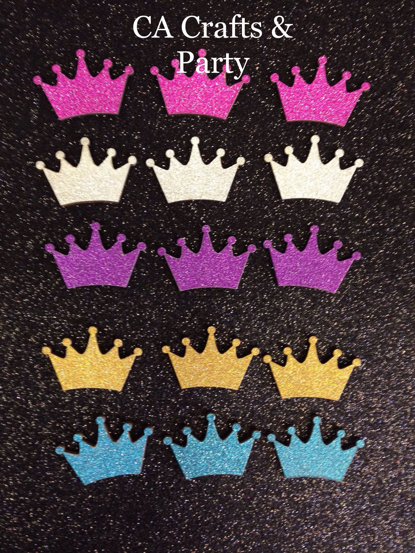 Mini Glittered Wooden Crown Tiara Prince or Princess Crown - Etsy