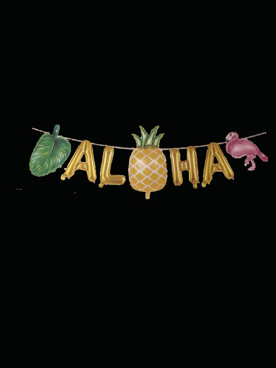Aloha Balloon banner set Luau Party Beach Party Aloha | Etsy