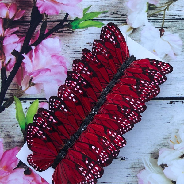 Red Butterfly - Etsy
