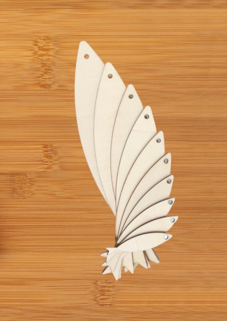 Set of 10 Unfinished Wooden Fish Natural Wood Fish Toys Art - Etsy