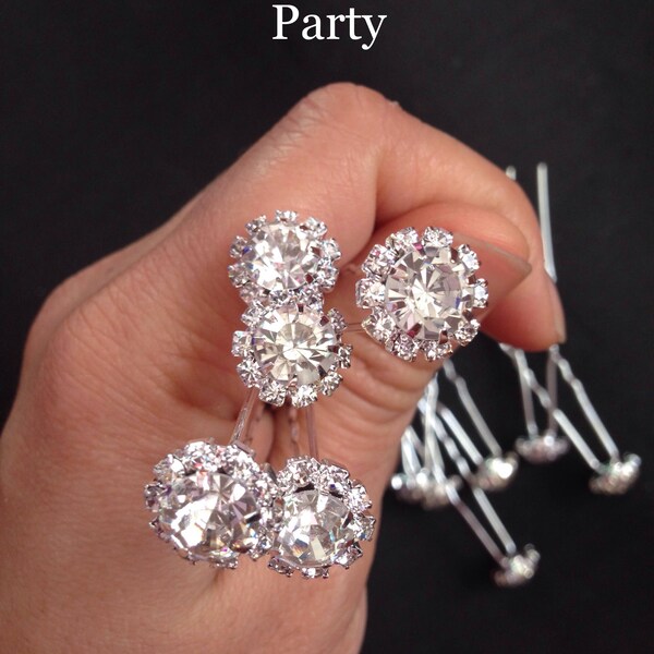 Crystal Bobby Pins - Etsy