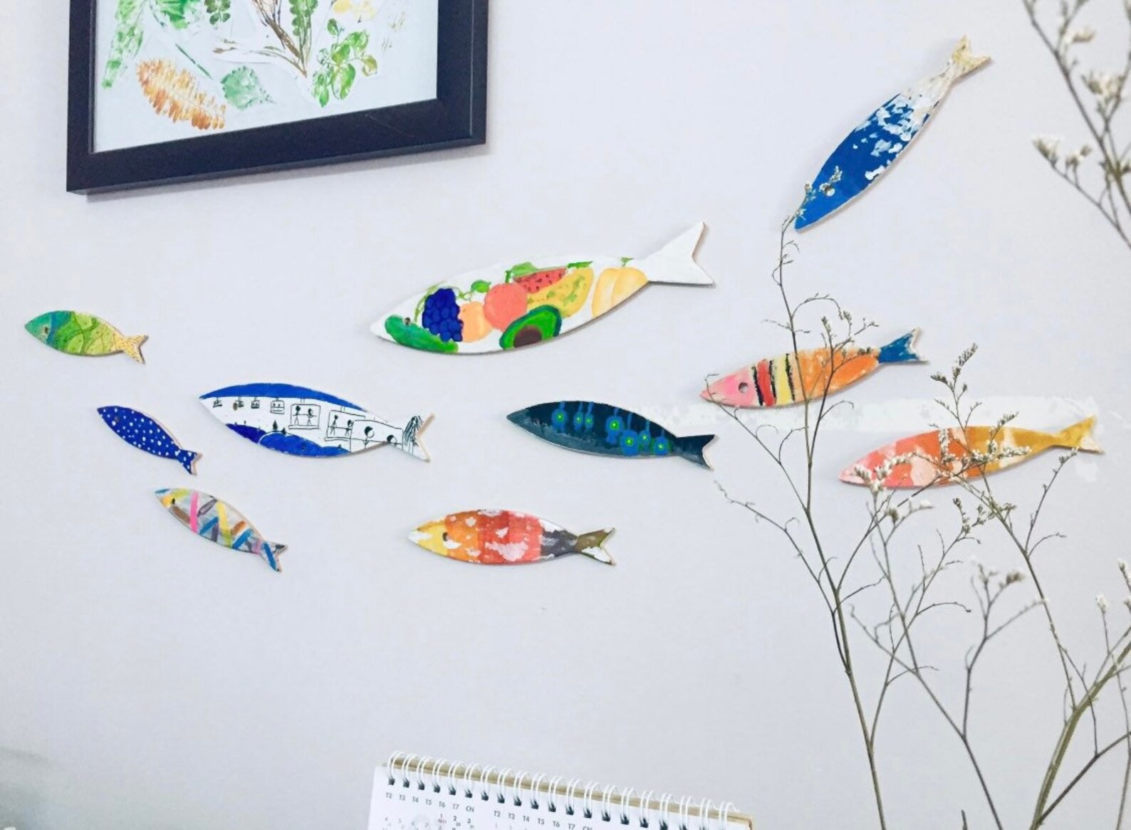 Set of 10 Unfinished Wooden Fish Natural Wood Fish Toys Art - Etsy