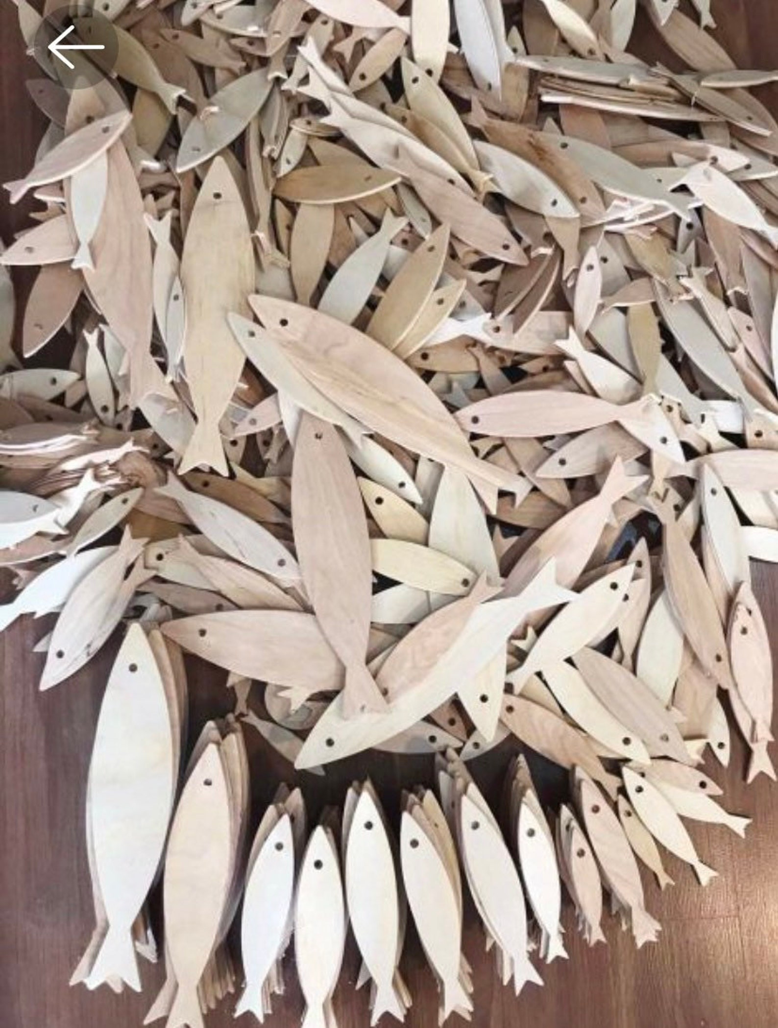 Set of 10 Unfinished Wooden Fish Natural Wood Fish Toys Art - Etsy