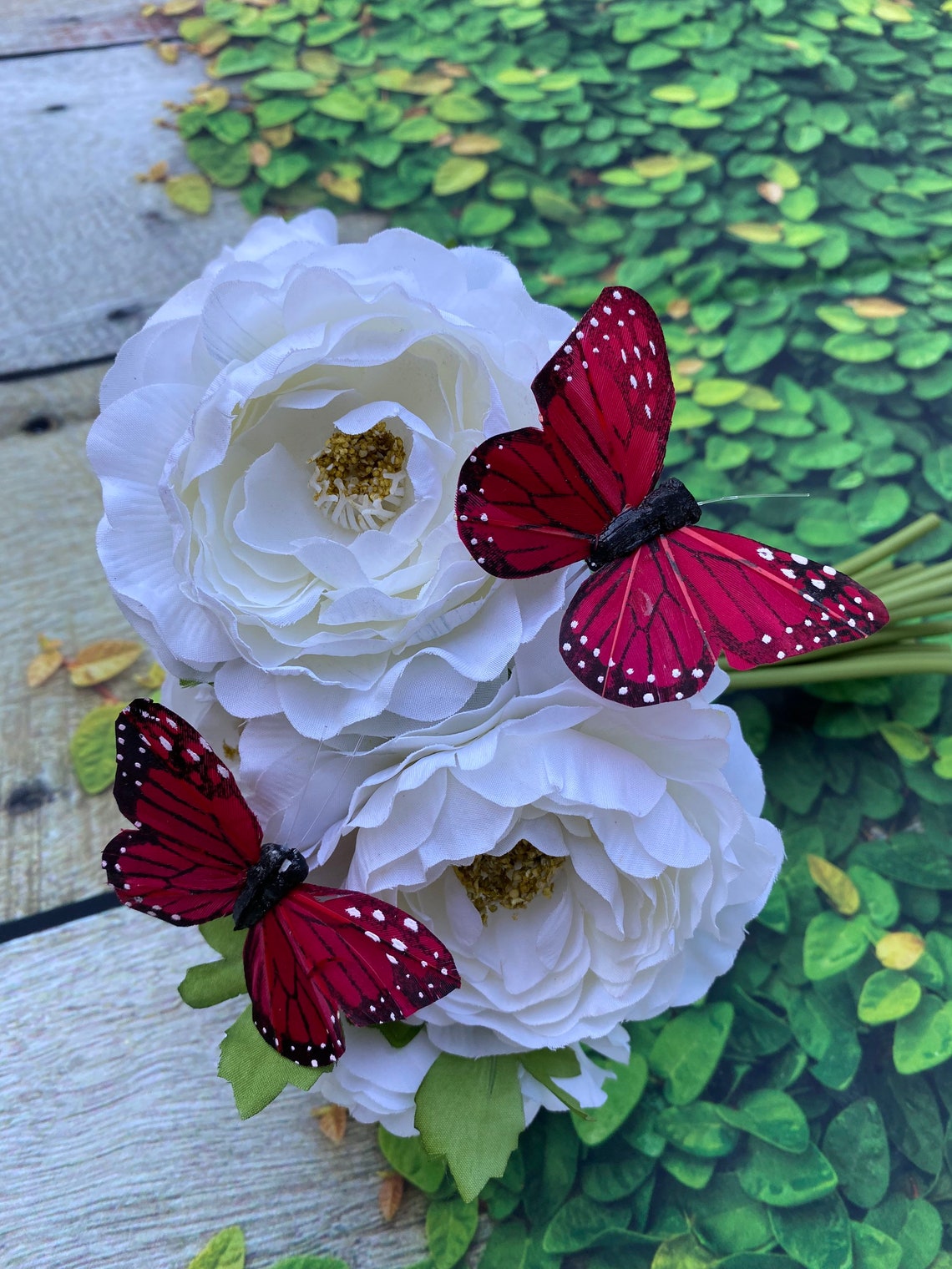 12 Feather Red Monarch Butterflies 3inch Artificial Feather | Etsy