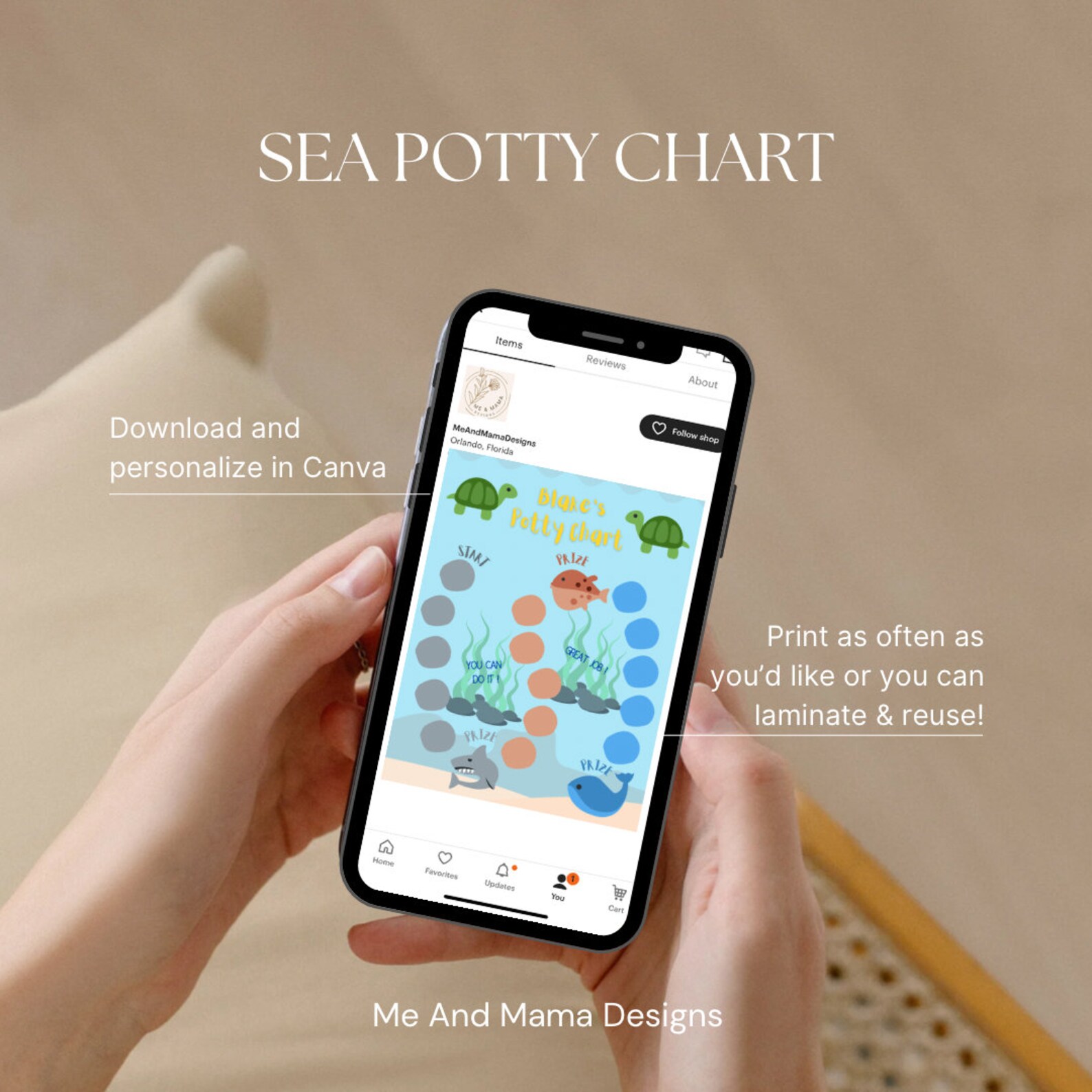 Sea Life Potty Training Reward Chart / Toddler Reward Chart / Potty ...