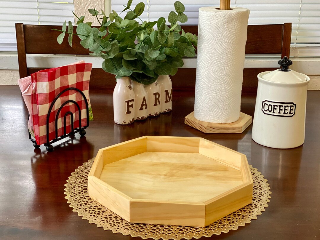 Octagonal Wood Box, Wood Octagonal Charcuterie Box, Wood Octagon Tray ...