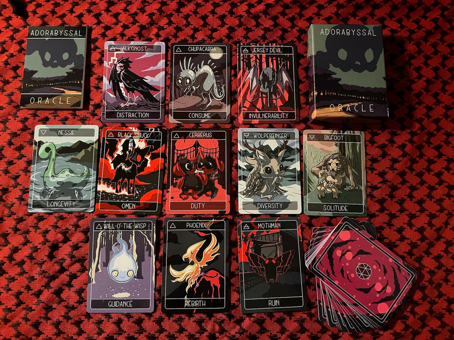 Adorabyssal Oracle With Rigid Box and Booklet 3rd Edition - Etsy Canada