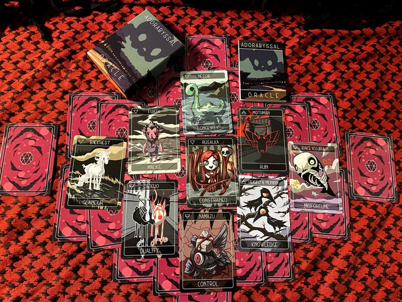 Adorabyssal Oracle With Rigid Box and Booklet 3rd Edition - Etsy Canada