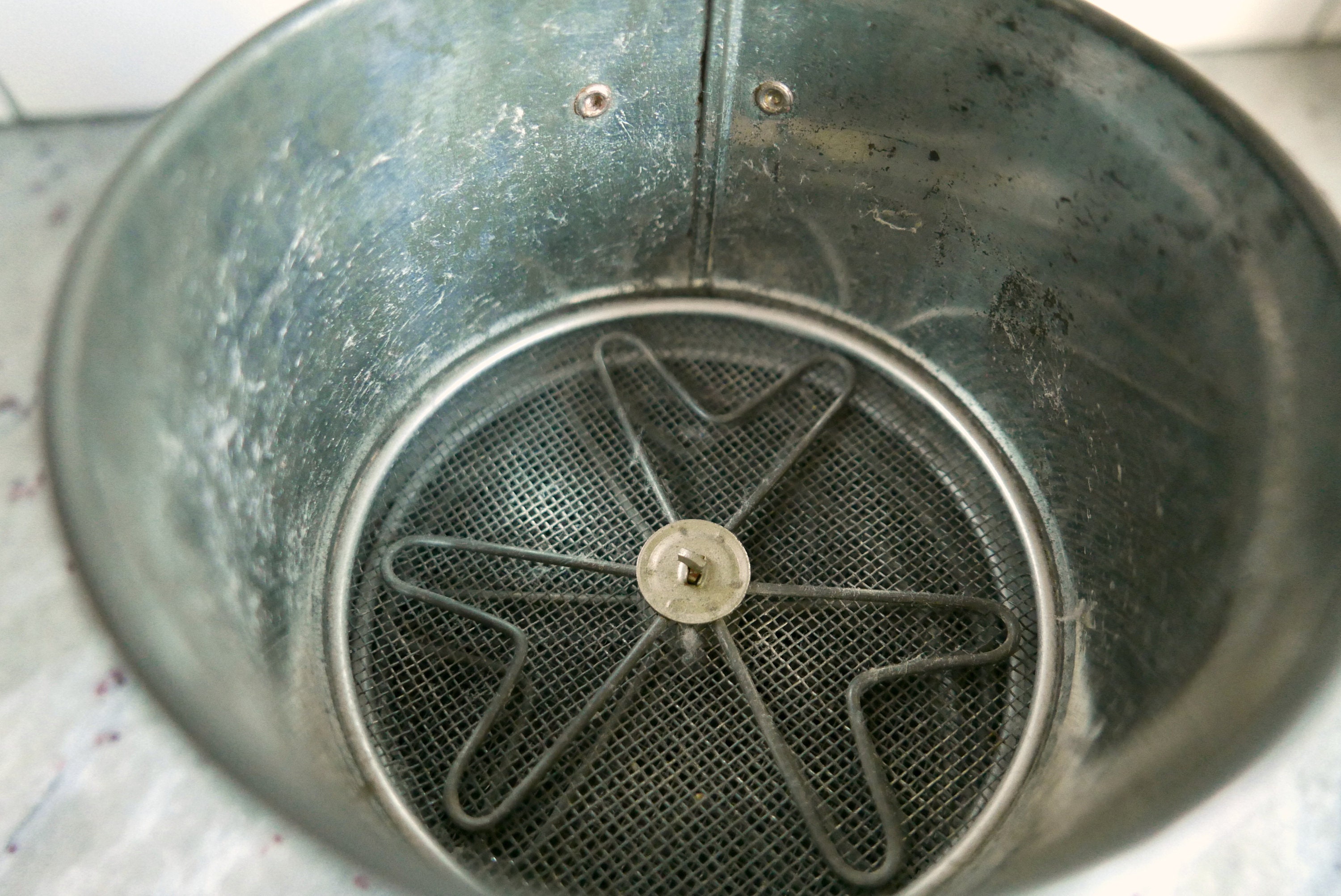 Androck Sifter, Vintage Flour Sifter, Rustic Four Sifter, Vintage Baker ...