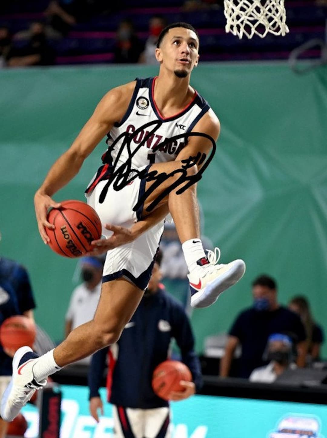 Jalen Suggs Signed Photo 8x10 Rp Autographed Gonzaga Bulldogs - Etsy