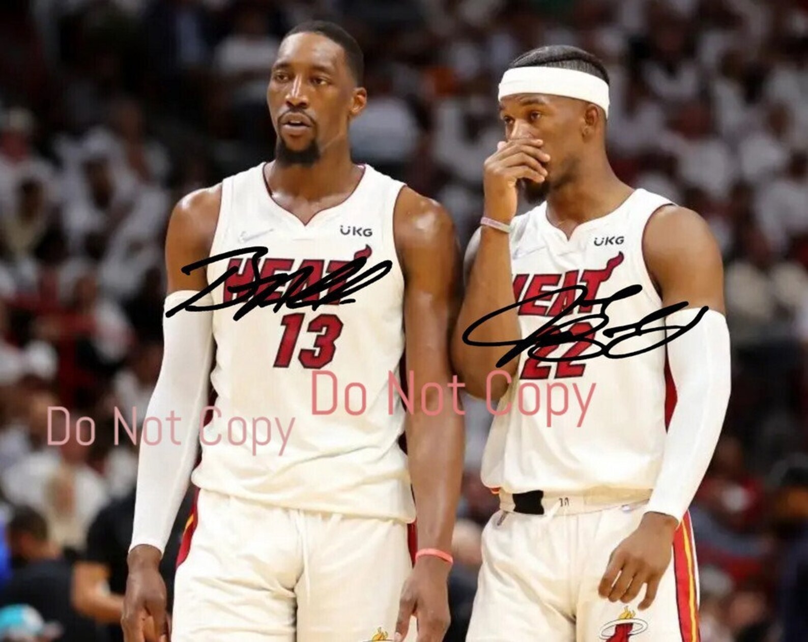 Bam Adebayo & Jimmy Butler Signed Photo 8X10 Rp Autographed Picture ...
